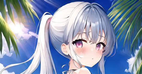 Ai 水着を着て海で遊んでいる様々な少女たち 8 Vitsuaiのイラスト Pixiv