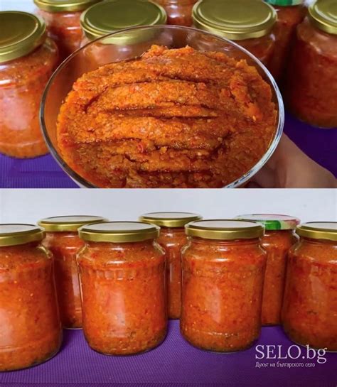 Тайната на баба за идеалната българска лютеница Село БГ Агро новини селски туризъм и имоти