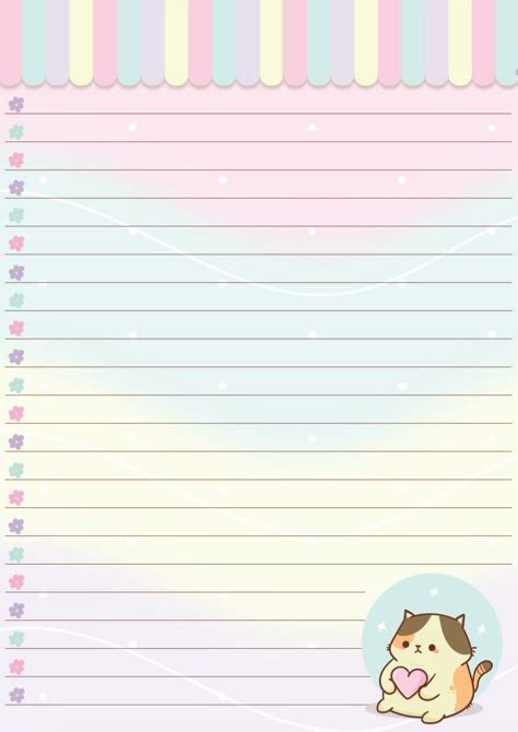 84 Ideias De Folha Pautada Decorada Para Imprimir Para Salvar Hoje
