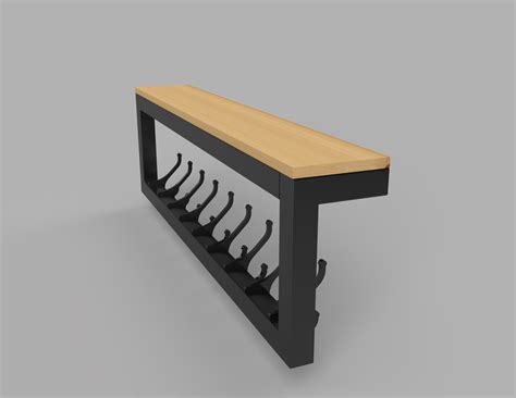 Industrial Style Coat Hook In Stainless Steel Weldtech Fabrication