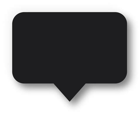 Speech Bubble Rectangle Png