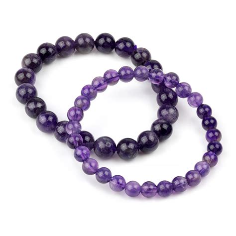 Organic Round Stone Bracelet Collection