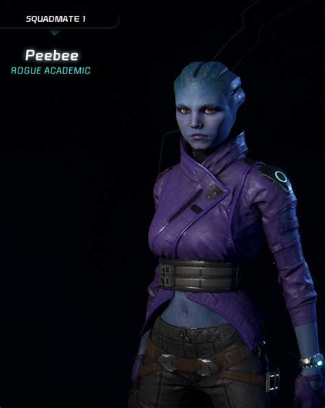 Скачать Mass Effect Andromeda Unmasked Peebee Прически и Лица