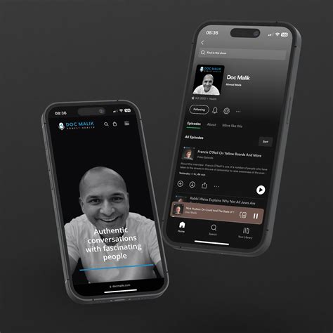 Creating Doc Maliks Podcast Platform For Enhanced Digital Presence Neet