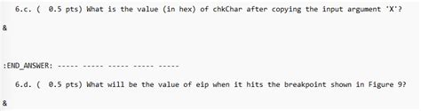 Solved Figure 9 For Loop Part 16c 05 Pts What Is The