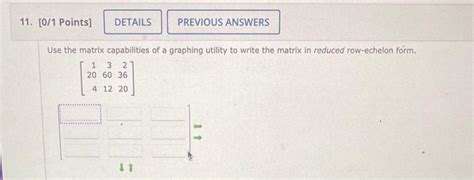 Solved Use The Matrix Capabilities Of A Graphing Utility To Chegg