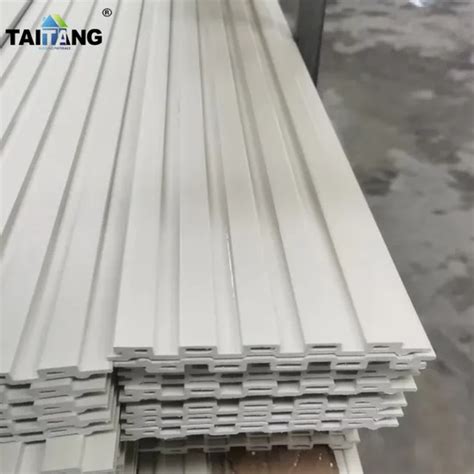 Dinding Pvc Panel Dinding Panneau Mural Effet Bois Wooden Wall Panels Interior Home Decoration