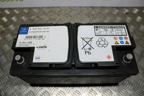 Mercedes Benz A0055411001 12v 95ah Agm Battery For Sale Online Ebay