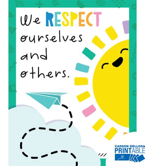 Rules For A Happy Class Printable Poster Set