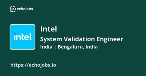 Intel Is Hiring System Validation Engineer Intern India Bengaluru