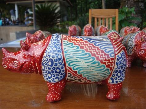 Badak Batik Oleh Oleh Khas Ujung Kulon