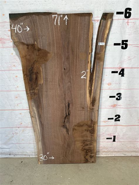 Live Edge Walnut Sku27011 35 Alderfer Lumber
