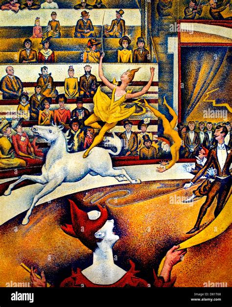 Georges Seurat Circus Circus Sideshow Georges Seurat Reproduction