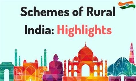 Rural Development Schemes In India 2019 Csslord
