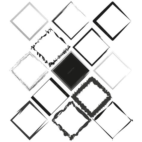 Premium Vector Assorted Frames Collection Decorative Border Designs Various Frame Styles Set