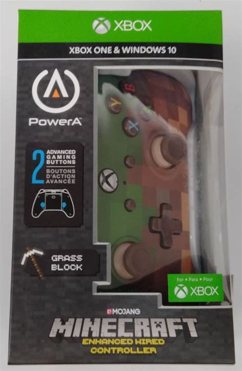【楽天市場】【中古】xone Powera Enhanced Wired Controller For Xbox One Minecraft