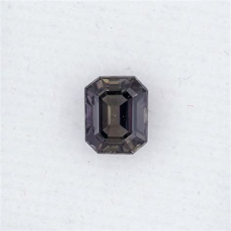 Dark Smoky Octagon Cut Sapphire Single Loose Gemstone 57x46x32