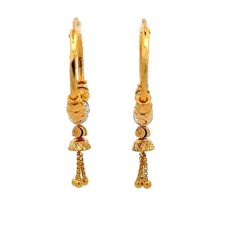 Anting Anting Emas Gelung Di Malaysia Mustafa Jewellery Malaysia