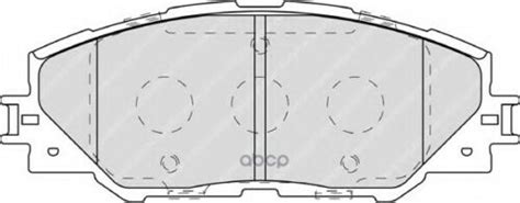 04465 42180 Toyota Pad Kit Disc Brake Front 0446542180 New Genuine