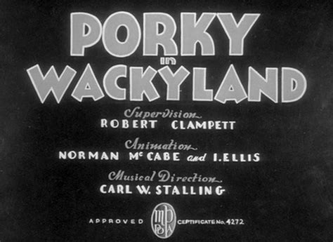 Porky in Wackyland (1938) - The Internet Animation Database