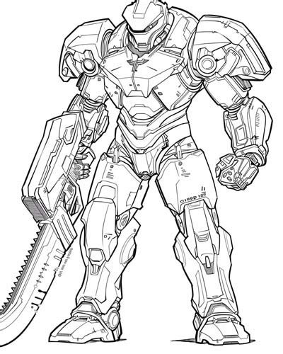 Pacific Rim Coloring Pages