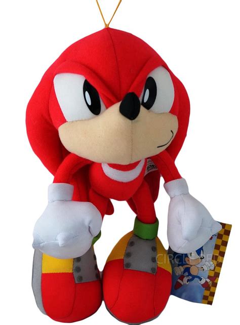 Sonic The Hedgehog Classic Knuckles Plush Toy Officially Licensed New W