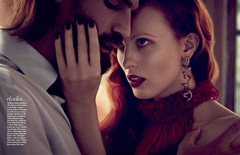 Smartologie Karen Elson For Vogue Mexico October 2014