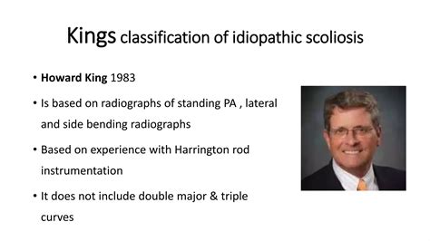 Pre Lenke Scoliosis Classificationpptx