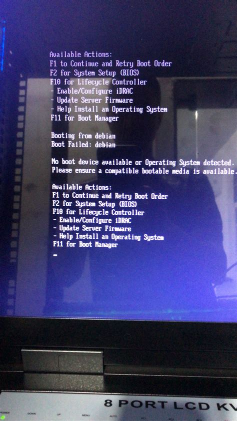 ‎no Boot Device Available Or Operating System Detected Dell Technologies