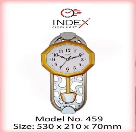Quartz Analog Pendulum Wall Clock At ₹ 300 Piece In Rajkot Id