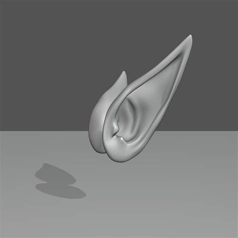 Elf Ears 3d Model 8 Blend Obj Fbx Stl Bmp Free3d
