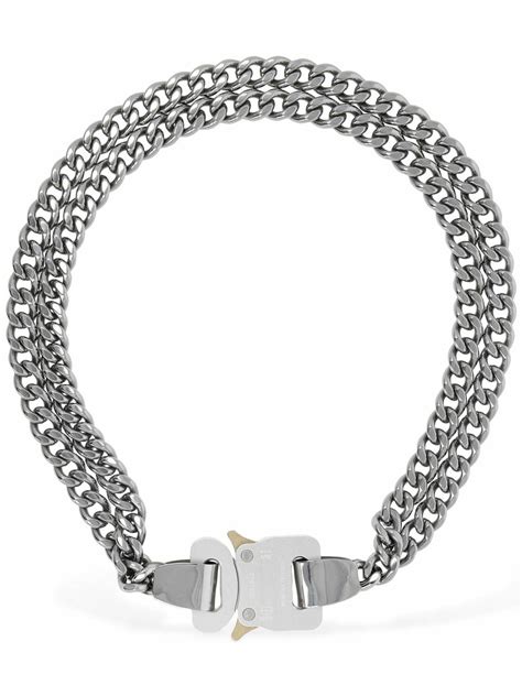 1017 Alyx 9sm 2x Chain Buckle Necklace 1017 Alyx 9sm