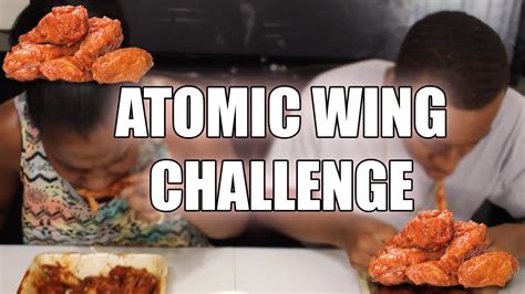 Wingstop Atomic Wing Challenge Youtube