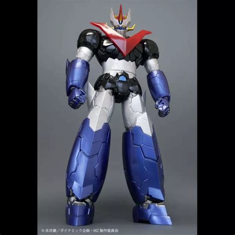 Plex Jumbo Sofubi Mazinger Z Infinity Great Mazinger Métallique Bleu