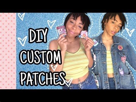 DIY How To Make Custom Patches EASY NO SEW DIY In 2024 Diy Patches Embroidery Custom