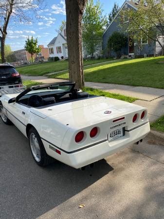 1988 C4 Corvette Conv For Sale In Minneapolis Mn
