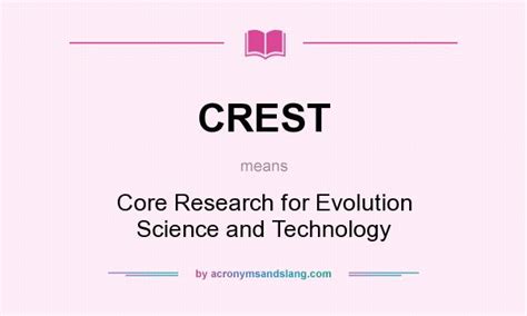 CREST Core Research For Evolution Science And Technology In Undefined