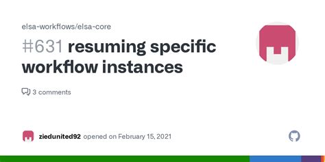 Resuming Specific Workflow Instances · Issue 631 · Elsa Workflows Elsa