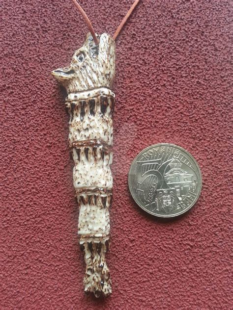 Lup Dacic Pandativ By Huskyartbonecarving On Deviantart