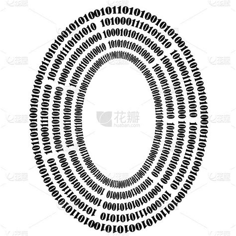 二进制代码的背景。数字的概念