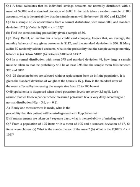 Sampling Question Pdf