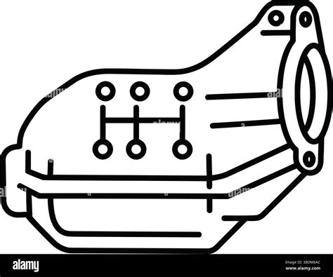 Illustration Of A Car Transmission System Stock Vector Image And Art Alamy
