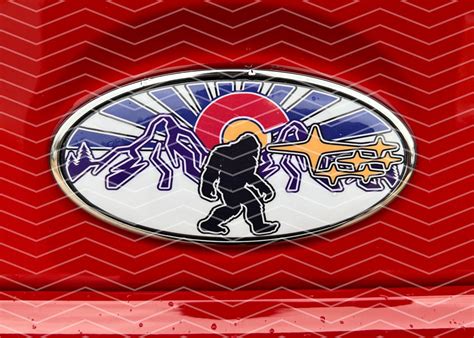 Emblem Overlay Set For Front And Rear Fits Subaru Etsy