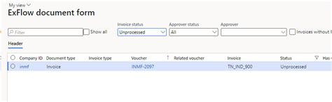 setup automatic postings exflow documentation platform