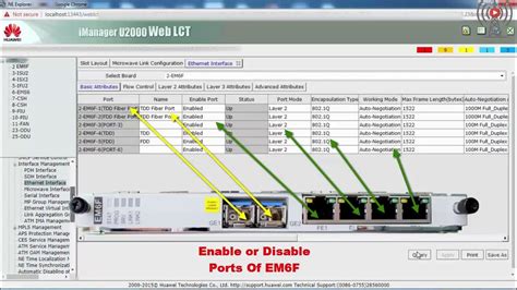 Huawei Rtn Em6f Config Vlan And Add User Youtube