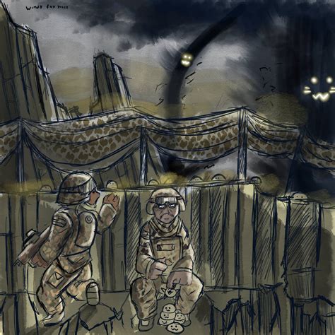 Windy Fox Hole By Carmine200 On Deviantart