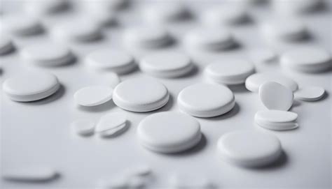 Comprimidos Blancos Para El Paciente En Papel Blanco Foto Premium