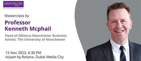 Masterclass By Professor Kenneth Mcphail Dubai Previous Events Uae