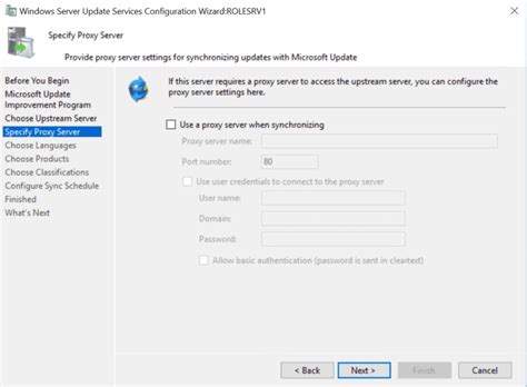 Wsus Windows Server 2016 Installation And Configuration