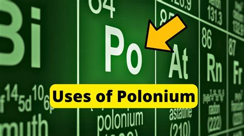Element Polonium Polonium Kya Hai Uses Of Polonium Polonium Youtube